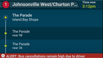 On Bus Announcements feedback form » Metlink