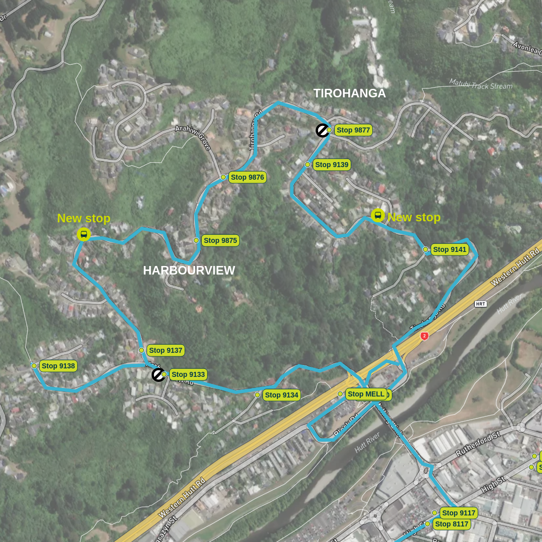 Tirohanga & Harbourview - views sought for public route and bus stops ...