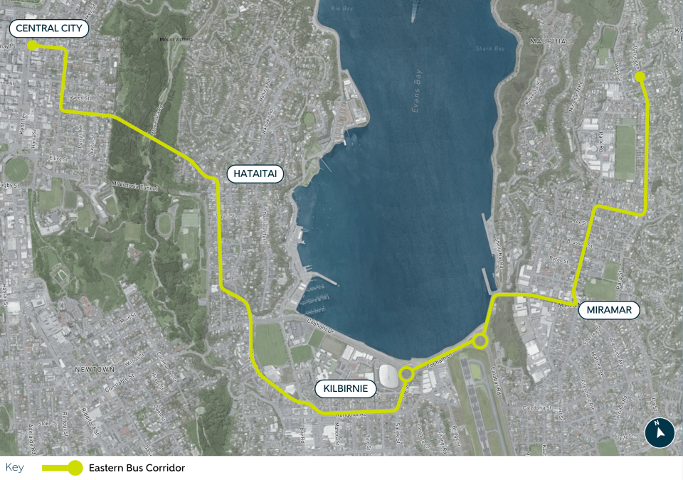 Eastern Bus Corridor » Metlink