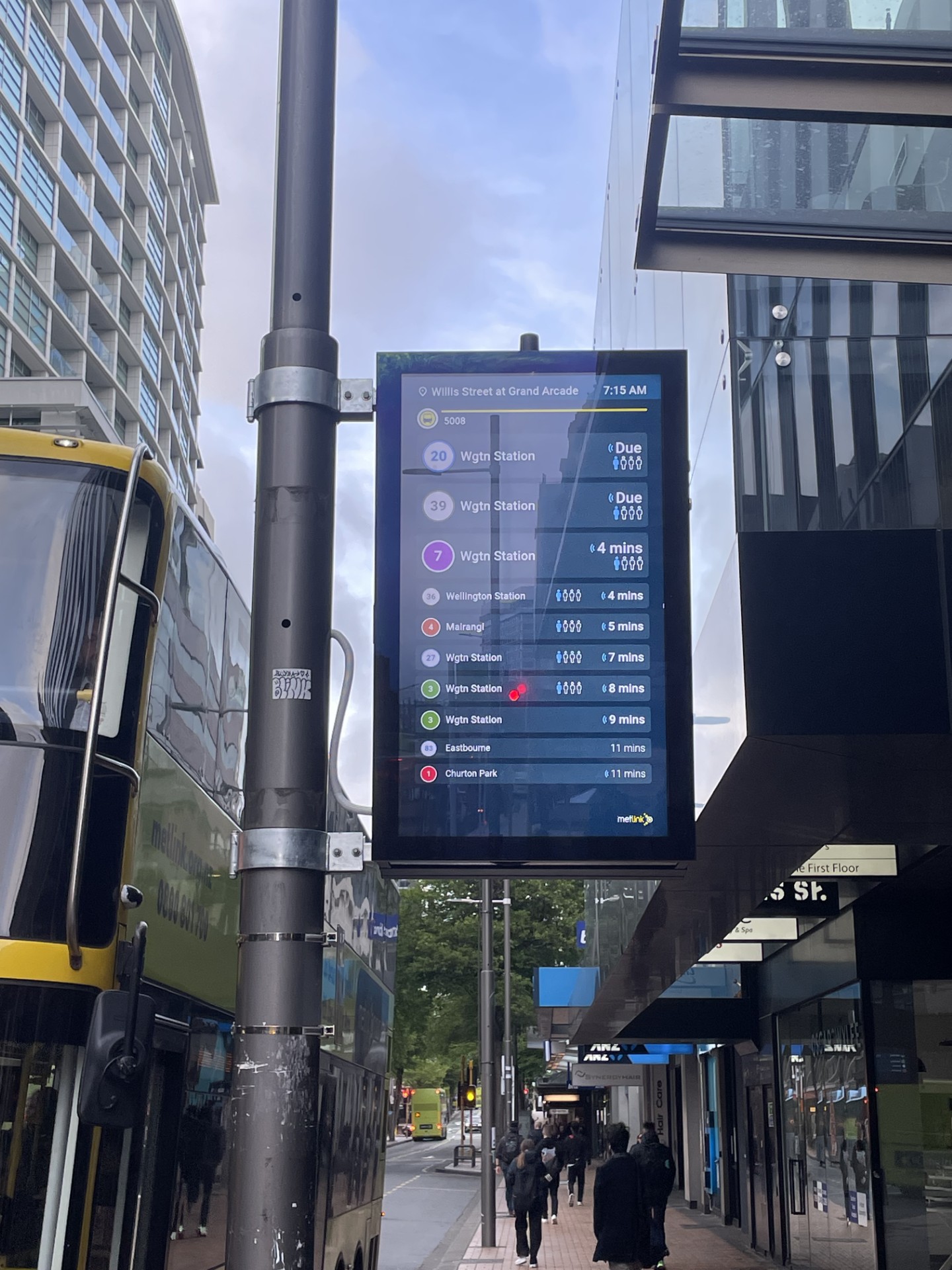 Real-time Information System » Metlink