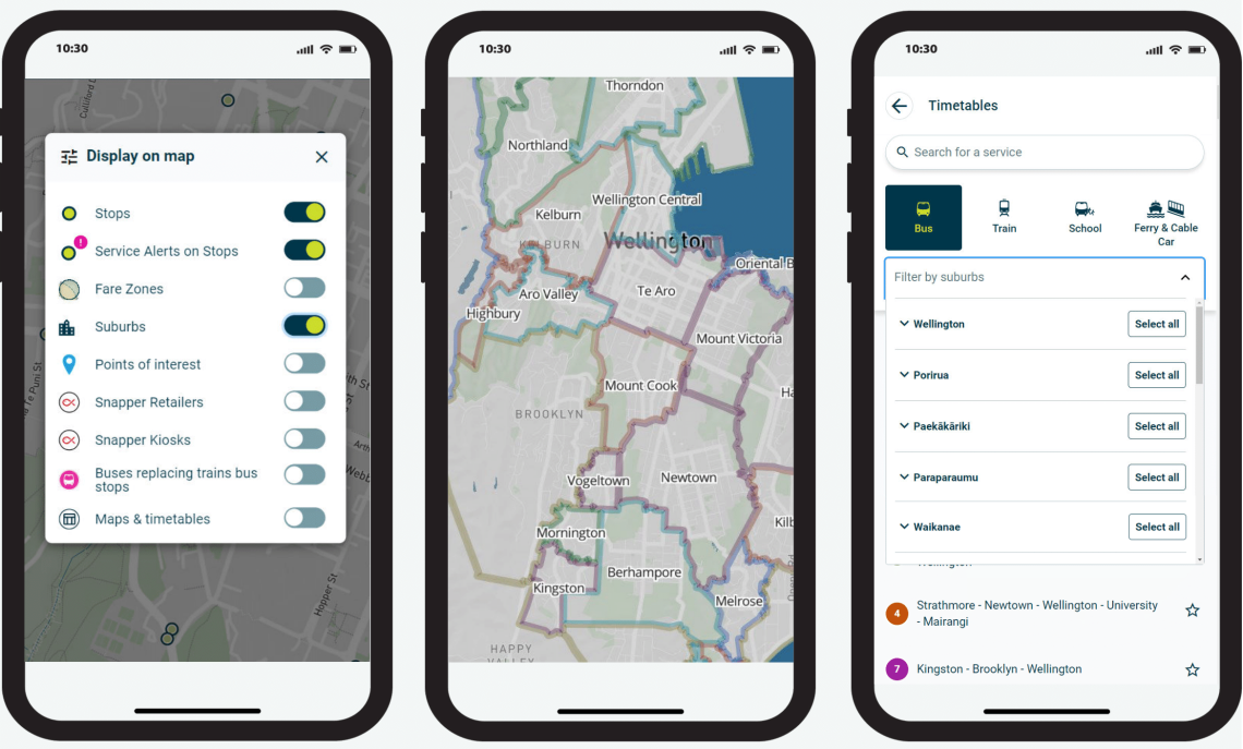 New features for the Metlink app and website » Metlink